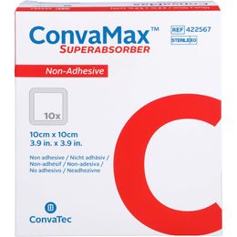 Avitamed Convamax Superabsorber Nicht Adhäsiv 10x10 cm 10 ST