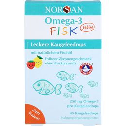 Norsan Omega-3 Fisk Jelly - für Kinder 45 ST