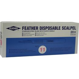 Dr. JUNGHANS Skalpelle Einmal Fig. 11 Feather 20 ST