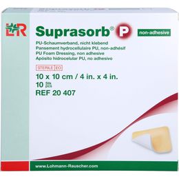 B2B Medical Suprasorb P Pu-Schaumv.10x10 cm Nicht Klebend 10 ST