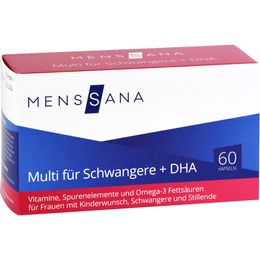 Multi für Schwangere+dha Menssana 60 ST