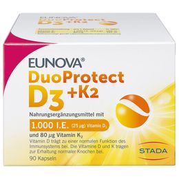 STADA Eunova Duoprotect D3+k2 1000Ie/80Ug 90 ST