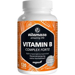 Vitamaze GmbH Vitamin B-Complex Extra Hochdosiert Vegan 120 ST