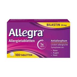 Allegra Allergietabletten 20 mg Tabletten 100 ST