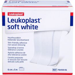 BSN Leukoplast Soft White Pflaster 6cm x 5M Rolle 1 ST