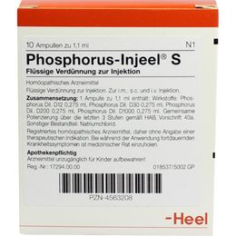 Heel Phosphorus Inj S 10 ST