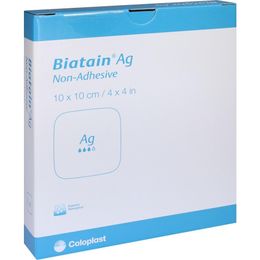 EurimPharm Arzneimittel Biatain Ag Schaumverband Nicht-Haftend 10x10cm 5 ST