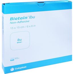 Coloplast Biatain-Ibu Schaumverband Nicht-Haftend 15x15cm 5 ST