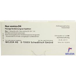 Weleda Nux Vomica D 4 8 ML