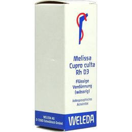 Weleda Melissa Cupr Cul Rh D 3 20 ML