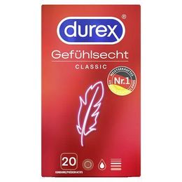 Reckitt Benckiser Deutschland GmbH Durex Gefühlsecht Classic Kondome 20 ST