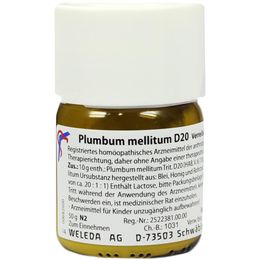 Weleda Plumbum Mellitum D20 50 G