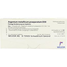 Weleda Argentum Met Praep D30 8 ST