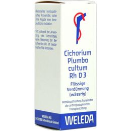 Weleda Cichorium Plum Cul Rh D 3 20 ML