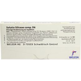 Weleda Solutio Silicea Comp D 6 8 ML