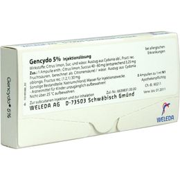 Weleda Gencydo 5% 8 ST