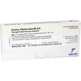 Weleda Arnica Planta Tota Rh D 6 8 ML