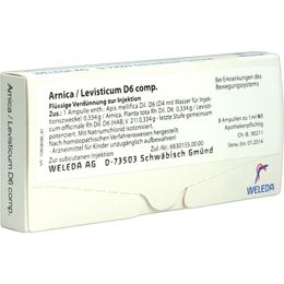 Weleda Arnica Levist D 6 Comp 8 ML