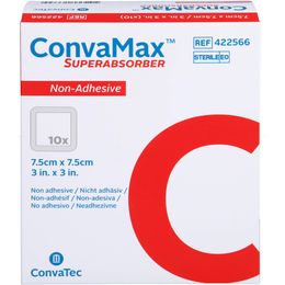 1001 Artikel Medical Convamax Superabsorber Nicht Adhäsiv 7.5x7.5 cm 10 ST