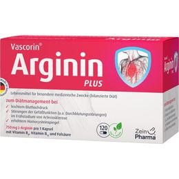 Vascorin Arginin Plus Kapseln 120 ST