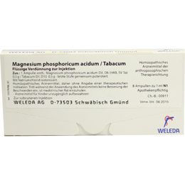 Weleda Magnesium Phos Acid Tabac 8 ML