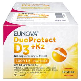 STADA Eunova Duoprotect D3+k2 1000Ie/80Ug Kombi 180 ST