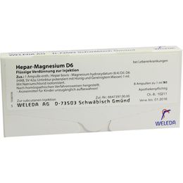 Weleda Hepar Magn D 6 8 ML