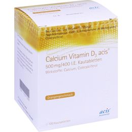 Calcium Vitamin D3 Acis 500mg/400 I.e. Kautablette 100 ST