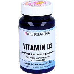 Hecht-Pharma Vitamin D3 20.000 I.e. Gph Kapseln 60 ST