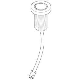 Dornbracht Bedienelement f&uuml;r Ablaufgarnitur Ersatzteile 04100100400 D. 75 x 242 mm Chrom 04100100400-00