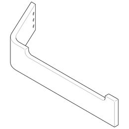 Dornbracht Halter f&uuml;r Paperrollenhalter Ersatzteile 081770553 203 x 35 x 70 mm Chrom 081770553-00