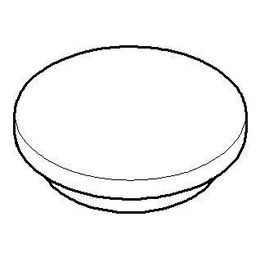 Dornbracht Abdeckung Ersatzteile 092071003 D. 36 x 9,5 mm Platin 092071003-08