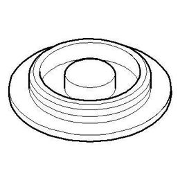 Dornbracht Abdeckung Ersatzteile 092102004 D. 39,5 x 7 mm Champagne geb&uuml;rstet (22kt Gold) 092102004-46