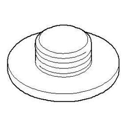 Dornbracht Abdeckung Ersatzteile 092102028 D. 32 x 11 mm Platin 092102028-08