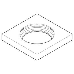 Dornbracht Rosette Ersatzteile 092778040 60 x 60 x 9 x D. 35 mm Chrom 092778040-00