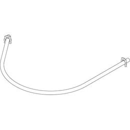 Dornbracht Schlauch mit Sicherungsringen Ersatzteile 90300306300 D. 6 x 1 x 1000 mm 9030030630090