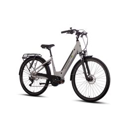 SAXONETTE Premium Sport E-Bike Scheibenbremsen Federgabel Mittelmotor 10 Gang Ke...