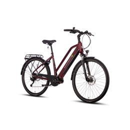 SAXONETTE Deluxe Sport Lady Gang Trekking E-Bike Scheibenbremsen