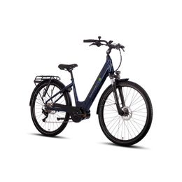 SAXONETTE Premium Sport E-Bike Scheibenbremsen Federgabel Mittelmotor 10 Gang Na...