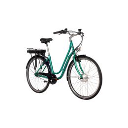 SAXONETTE Fashion Plus 2.0 - E-Citybike Classic 7 Gang-Rücktrittbremse Wave