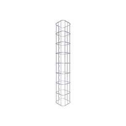 GABIONA Gabionensäule 17 x 17 cm, MW 5 x 10 cm eckig - 0,80 m