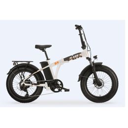 MBM Elektro-Kompaktfahrrad N-VER FOLDING 20 Zoll, white
