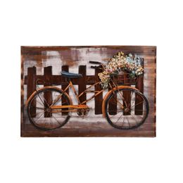 Harms Import & Vertriebs GmbH & Co. KG - 3D Metallbild Fahrrad