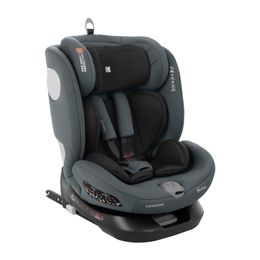 Kikkaboo Kindersitz i-Moove i-Size (40-150cm) Isofix 360-Grad-Drehung Kopfstütze grau