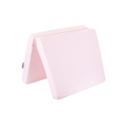 Kikkaboo Mini Babybett-Faltmatratze Dream Big 80 x 45 x 5 cm, Bezug abnehmbar rosa