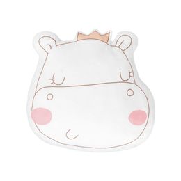 Kikkaboo Babykissen Plüschtier, Kuschelkissen, Figurenkissen, ab Geburt rosa