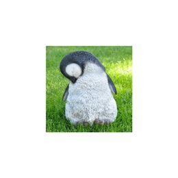 dazikemo Dekofigur Gartenfigur Pinguin 20 x 14 cm