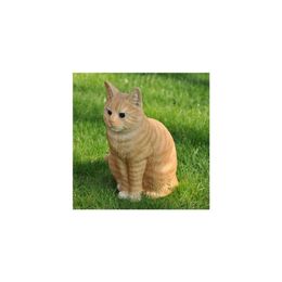 dazikemo Gartenfigur Dekofigur Katze 29cm