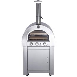 Profi Gastro Pizzaofen 80x85x185 cm, 12,6 kW, mit Air System, inkl. Zubehör