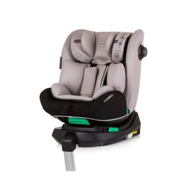 Chipolino Kindersitz i-Size Olympus (40-150cm) ISOFIX 360 Grad drehbar Stützbein beige